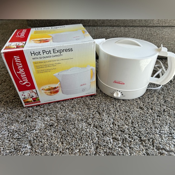 Sunbeam | Other | Sunbeam Hot Pot Express Electric Adjustable Heat ...